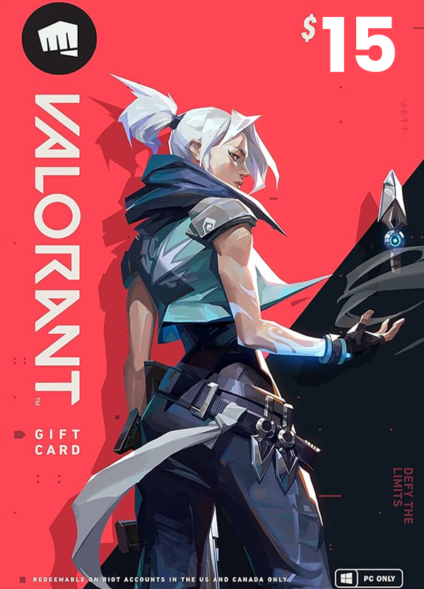 Valorant Gift Card 15 USD (USA) | Juegos digitales Colombia