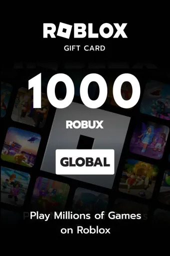 Roblox Gift Card - 1000 Robux GLOBAL | Juegos digitales Colombia